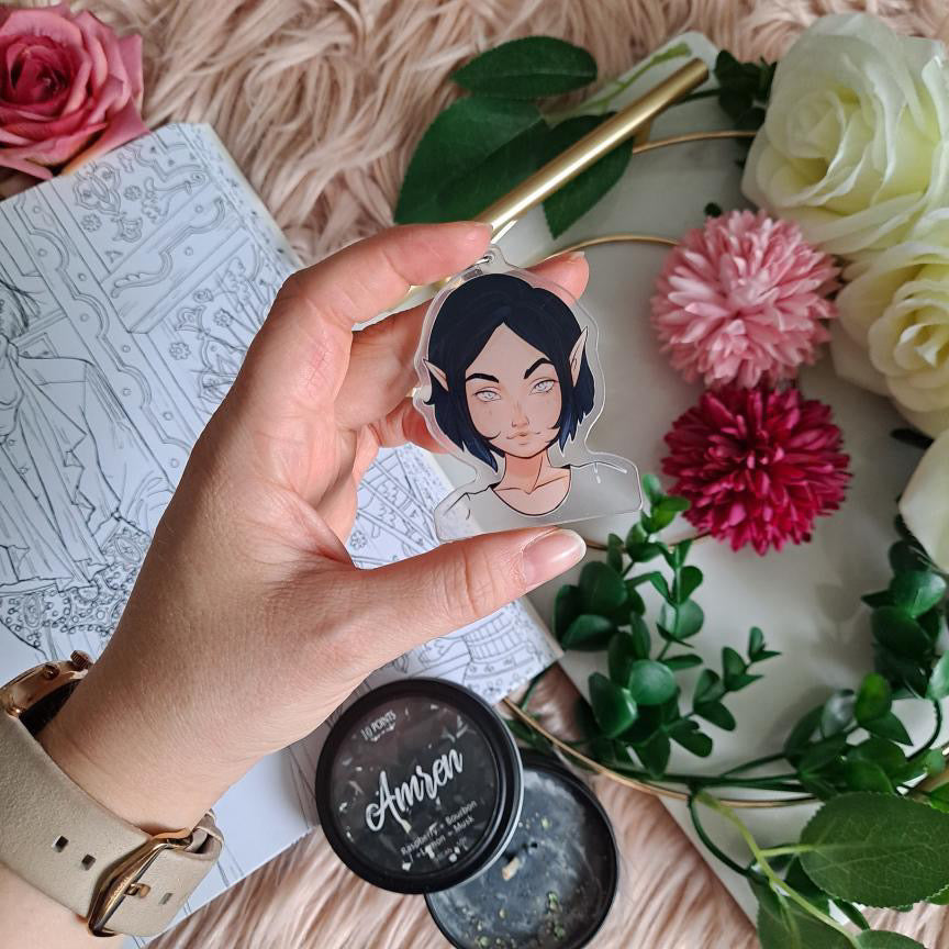 Amren - ACOTAR Inspired Acrylic Keychain – Ten Points